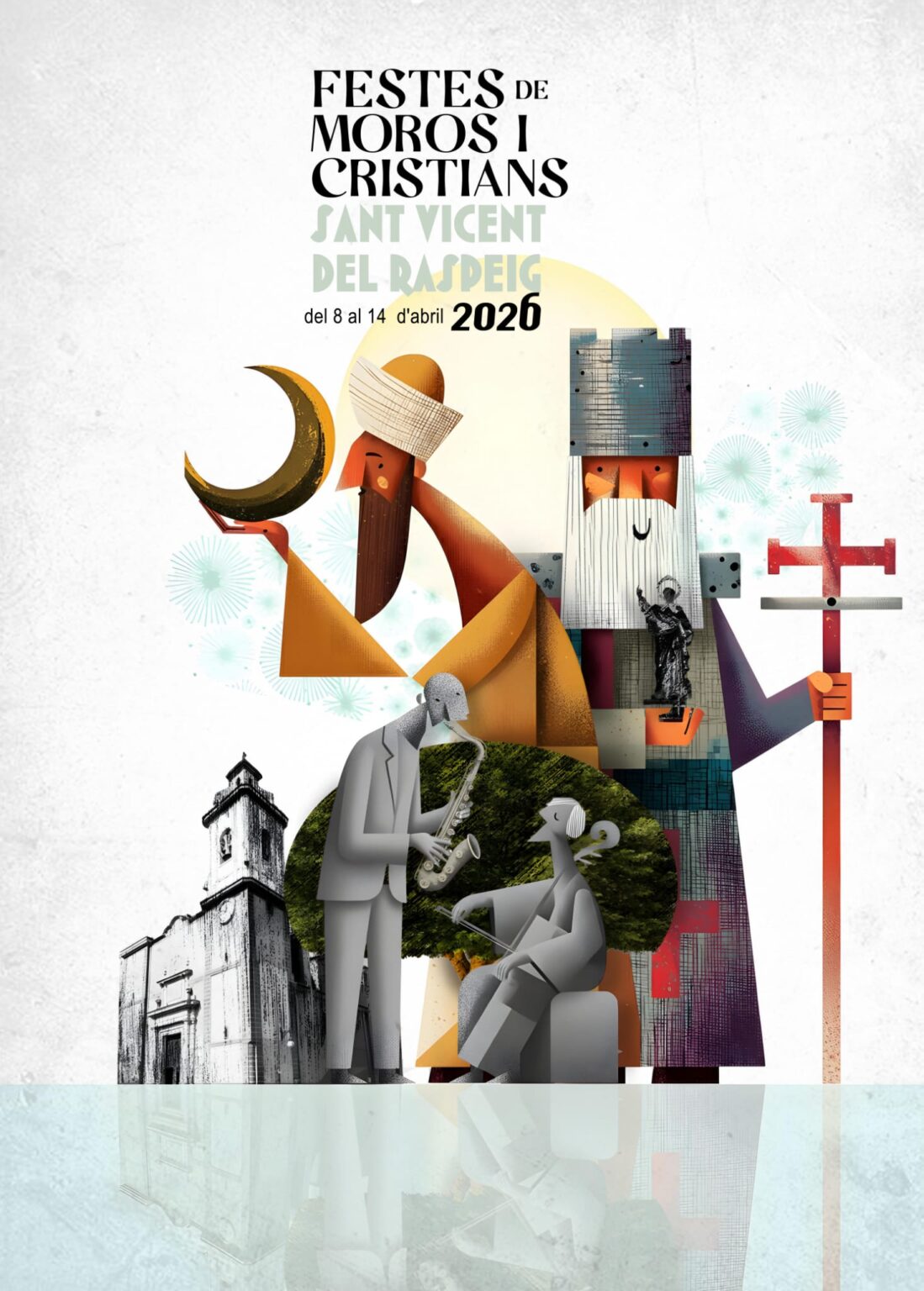 "La gran fiesta" de Sergio Iborra, cartel anunciador de las fiestas de ...